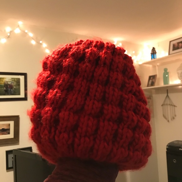 Old Navy | Accessories | Super Cute Red Winter Hat Like New | Poshmark
